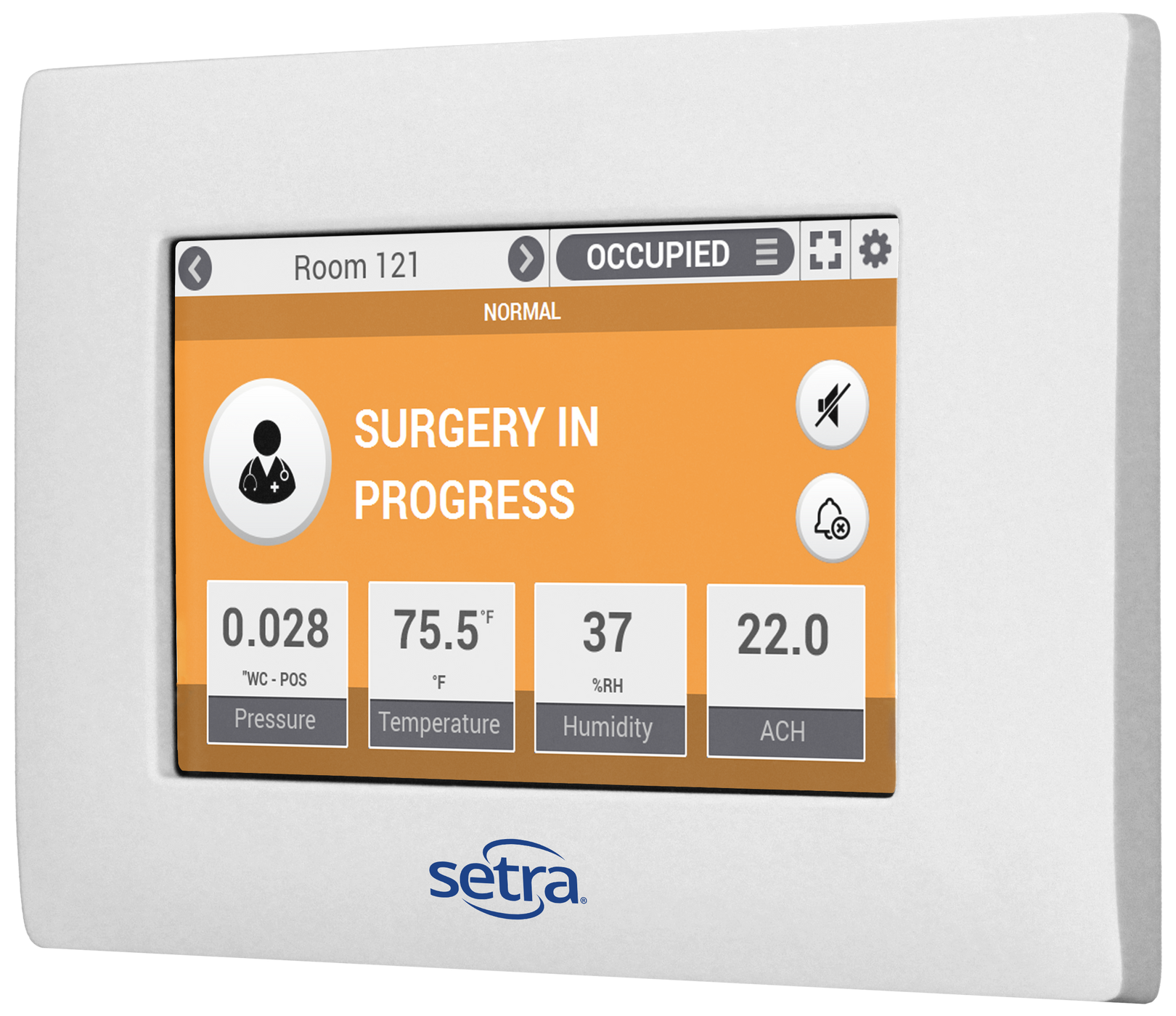 Room Pressure Monitor | Setra FLEX™ | Setra Systems