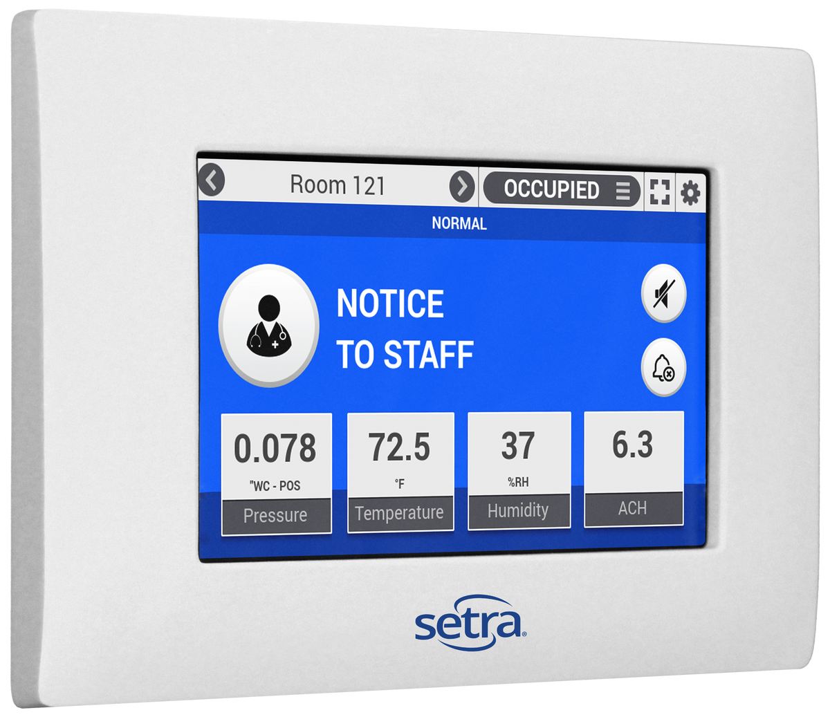 Room Pressure Monitor | Setra FLEX™ | Setra Systems