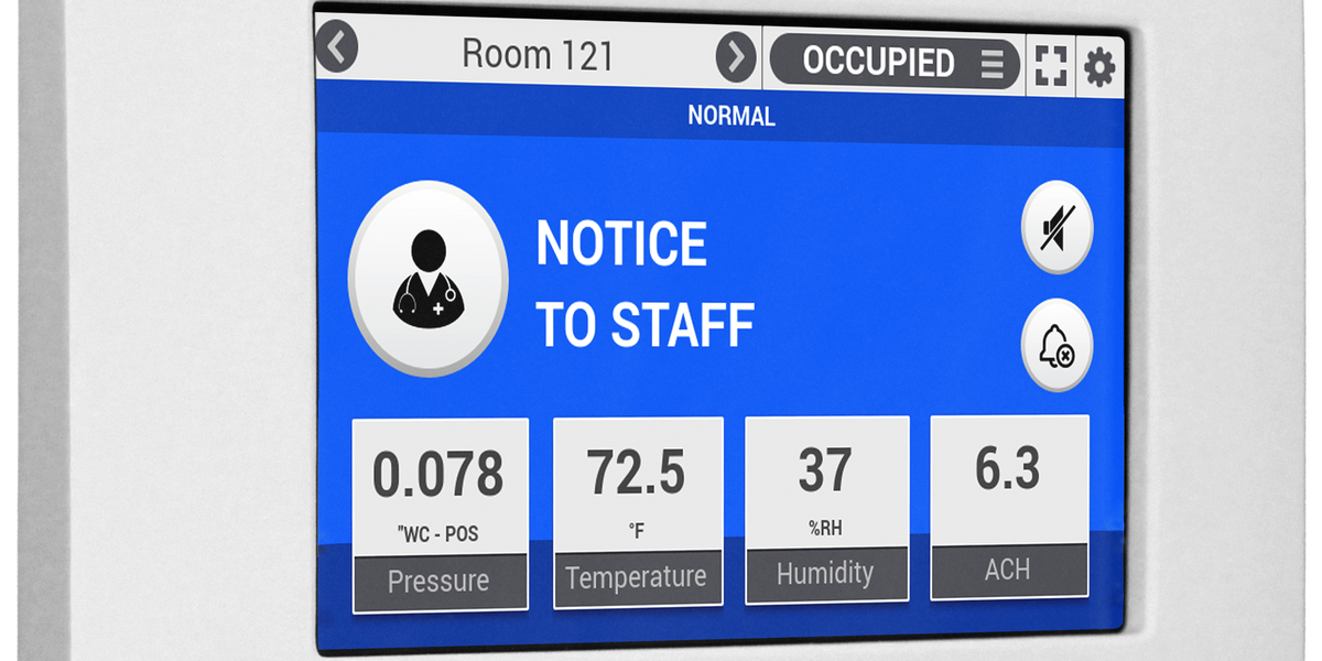 Room Pressure Monitor | Setra FLEX™ | Setra Systems